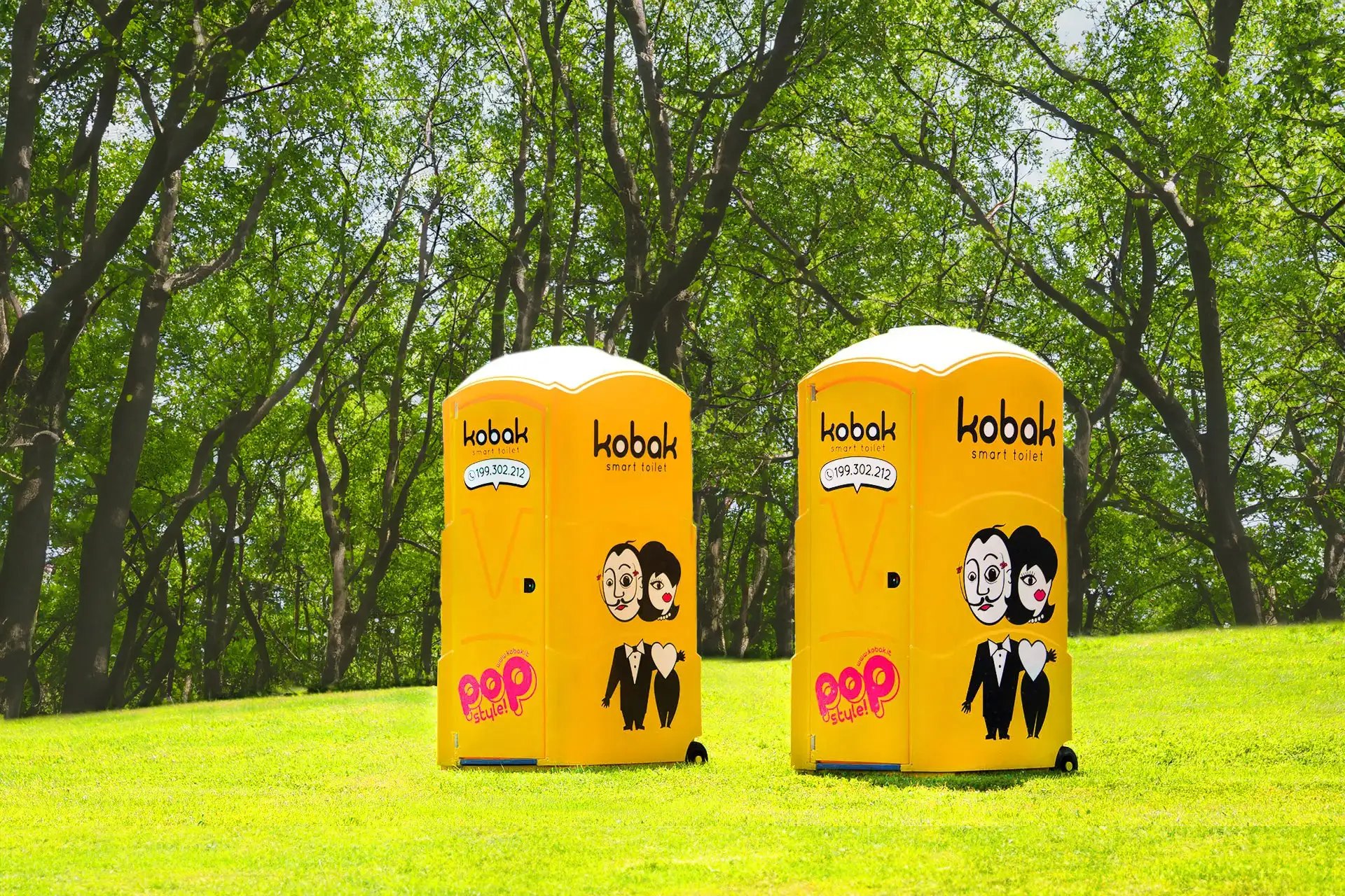 Kobak smart toilet - Brand design - Essedicom Firenze